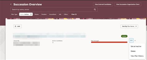 How To Add El Expression To Delete Button On Succession Plan Page Redwood Ui — Cloud Customer