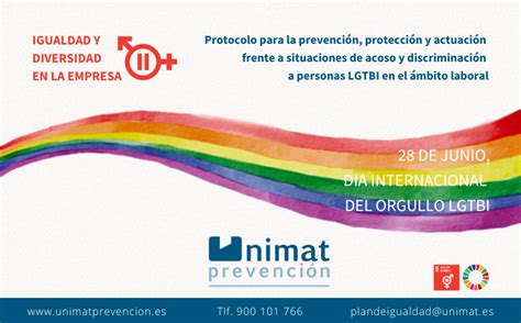 Día Internacional Del Orgullo Lgtbi Unimat Prevención