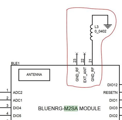 Bluenrg M2sa Same Pins Different Functions Stmicroelectronics Community