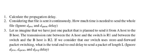 solved suppose we have two hosts a and b host a sent file