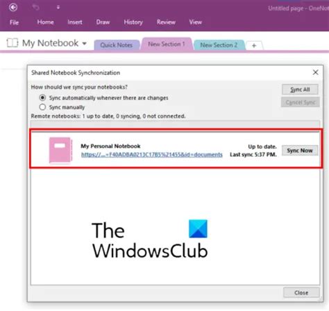 OneNote Error XE Problem Syncing Your Notebook