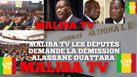 MALIBA TV TRÈS CHAUD POUR ALASSANE 30 000 MILLIARDS DE DETTES LES