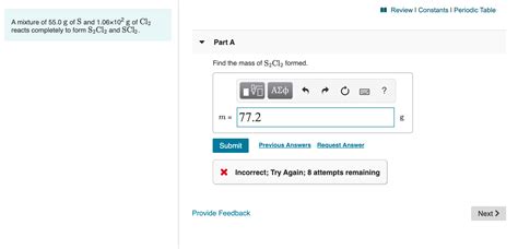 Solved MI Review Constants Periodic Table A Mixture Of Chegg
