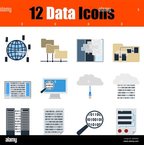 Big Data Icon Stock Vector Images Alamy