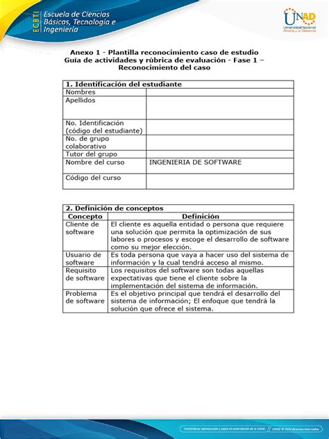 Fase1 Ingenieria De Software Pdf Software Ingeniería De Software