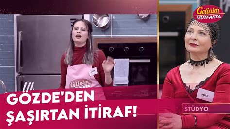 Gözde den Nişan İtirafları Gelinim Mutfakta 14 Şubat Çarşamba YouTube