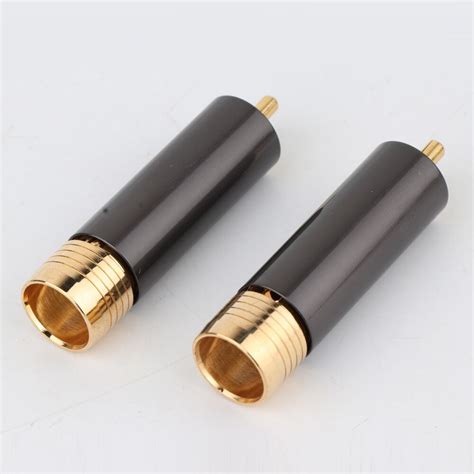 Stuks Hoge Prestaties Plug Audio RCA Connectors Grandado