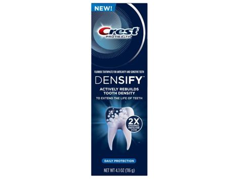 Crest Densify Daily Protection Toothpaste Fluoride 4 1 Oz 116 G