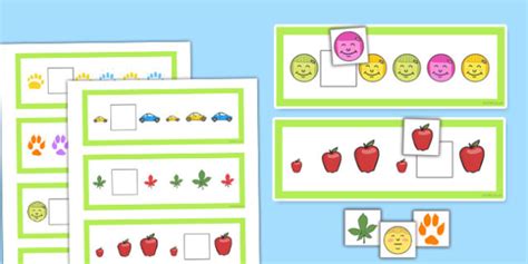 Missing Pattern Cards Activity Creat De Profesori