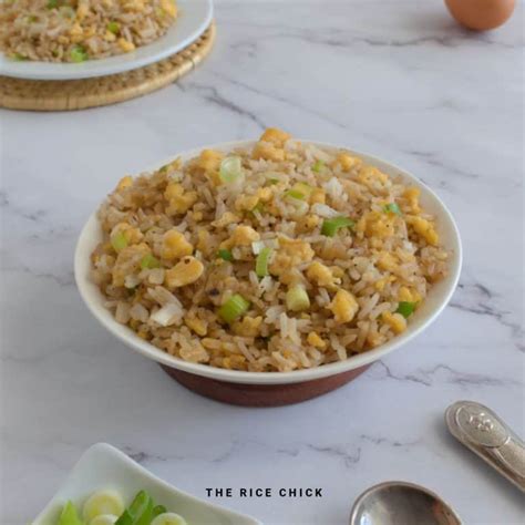 How To Make Egg Fried Rice The Rice Chick