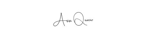99 Afifa Qamar Name Signature Style Ideas Best E Sign