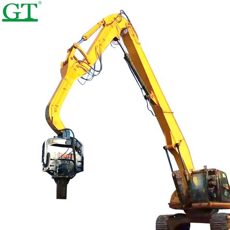 China Excavator Sheet Pile Driver Drilling Machine Excavator Hydraulic