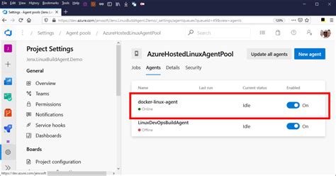 Running A Self Hosted Azure Devops Linux Agent In Docker