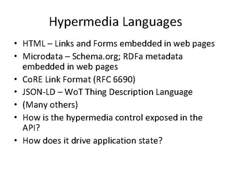 Hypermedia Design For Machine Apis Web Scale Architecture