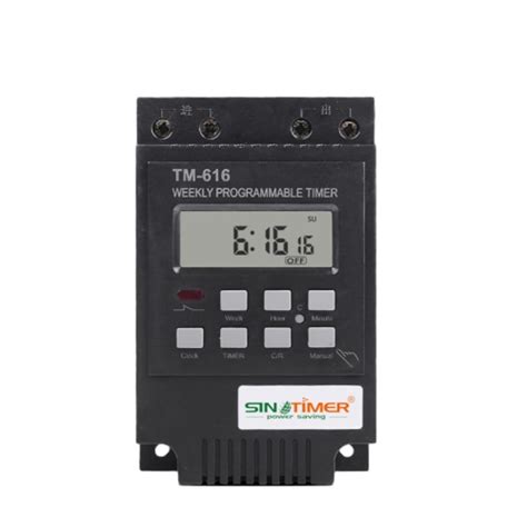 Tm616b Digital Timer Switch 12v 110v 220v Electronic Weekly