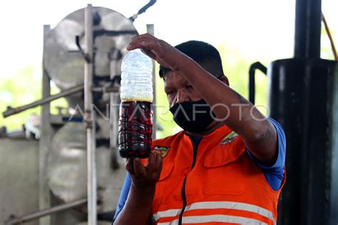 Pengolahan Sampah Plastik Jadi Bbm Antara Foto