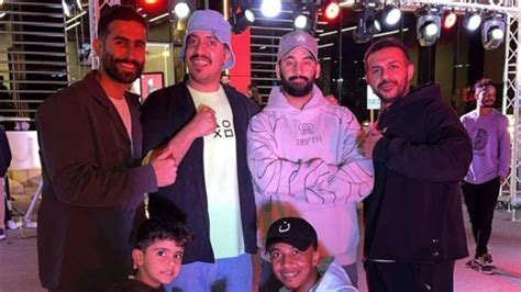 ضحك عبدالرحمن السدحان مع عبدالعزيز الشهري وابوربيعة وكولمن في زيارة Ufc