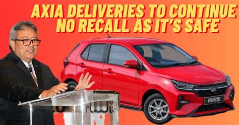 Axia Recall Paul Tans Automotive News