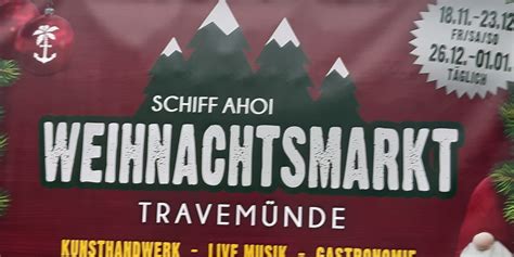 Schiff Ahoi Maritimer Weihnachtsmarkt Offener Kanal Schleswig Holstein