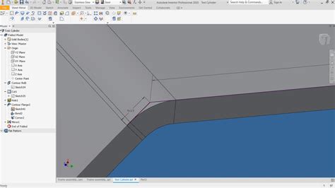 Solved Help With Flange On Cylinder Autodesk Community