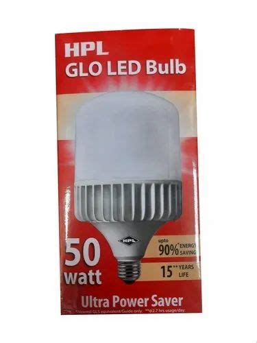 Ceramic Round 50 Watt HPL LED Bulb For Home At 880 Piece In Nagpur