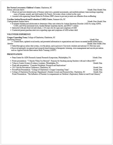Masters Babe Resume Samples Career Services University Of Pennsylvania