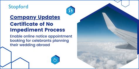New To Agenda Certificate Of No Impediment Appointments Stopford