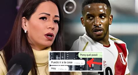 Jefferson Farfán Responde A Melissa Klug Con Chats Reveladores Tras