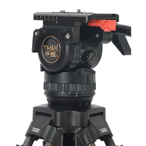 Teris Ts N6t комплект штатива для видеокамеры с жидкой головкой нагрузка 7 кг профессиональный