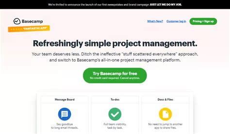 Basecamp AI Tools Catalog