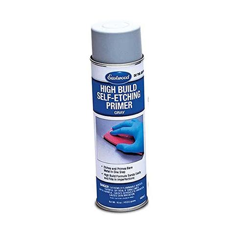 Eastwoods High Build Self Etching Gray Primer Aerosol Frost Auto