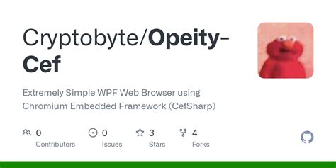 github cryptobyte opeity cef extremely simple wpf web browser using