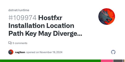 Hostfxr Installation Location Path Key May Diverge From Specification