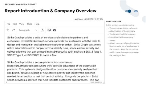Satisfy Security Demands Now With Strike Graphs Security Overview