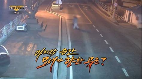 그것이 알고 싶다 청양 모녀 사망 사건 Cctv에 포착된 모녀의 전력 질주이유는