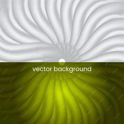 Premium Vector Abstract Curved Shapes White Circular Background Abstract Background 3d
