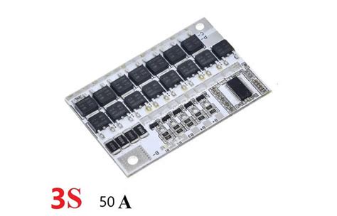 Купить Плата защиты аккумулятора BMS для Li-Ion с балансировкой 3S 12V ...