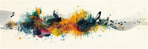 Colorful Representation Showcases Sound Waves Intertwined With Musical