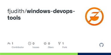 Github Fjudithwindows Devops Tools