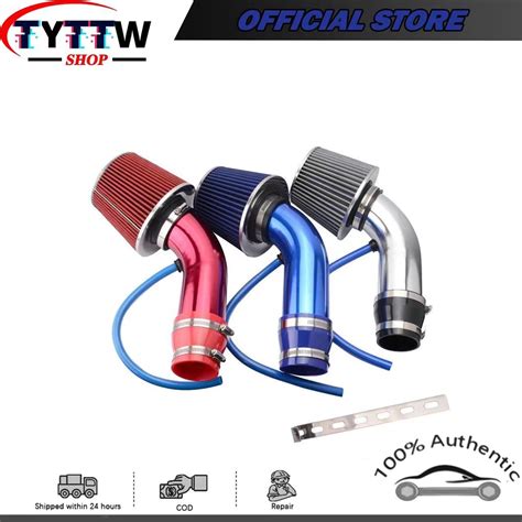 3inch 76mm Universal Car Air Filter Air Intake Duct Tube Kit Mushroom