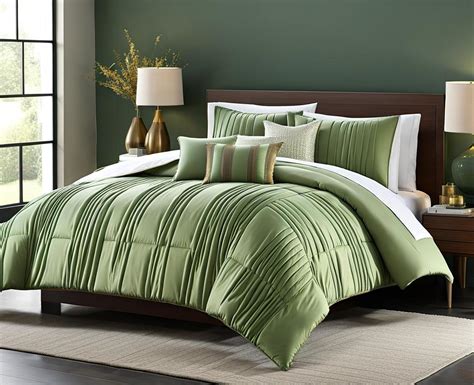 Sage Green Comforters Designed For Superior Warmth And Softness