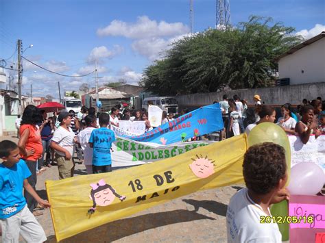 Projovem Adolescente Glória do Goitá PE Campanha contra o abuso