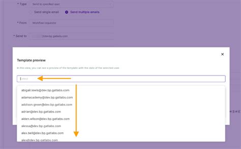 send multiple automated emails to a specified user gat knowledge base