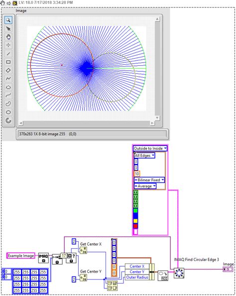 Imaq Find Circular Edge Should Return An Array Of Circles Ni Community