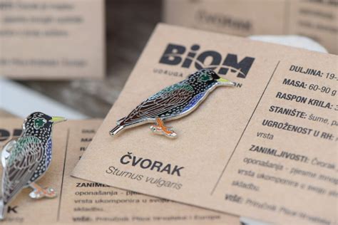 Bedž čvorak Biom