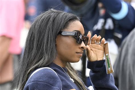 Simone Biles Turns Heads With Thursday Night Football Outfit
