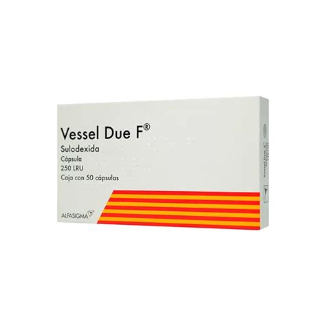VESSEL DUE F 25MG 50 CAP