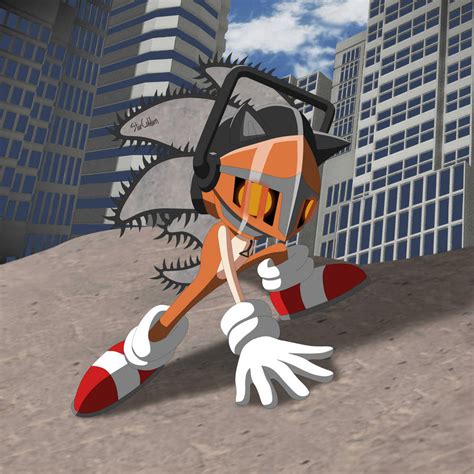 Chainsaw The Hedgehog By Starcaliburn On Deviantart