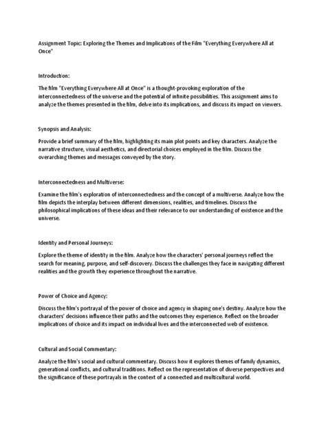 Assignment Topic Pdf