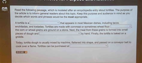 Solved Albd Read The Following Passage Which Is Modeled After An